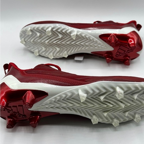 adidas | Shoes | Adidas Adizero Football Cleats Maroonwhite 5 | Poshmark
